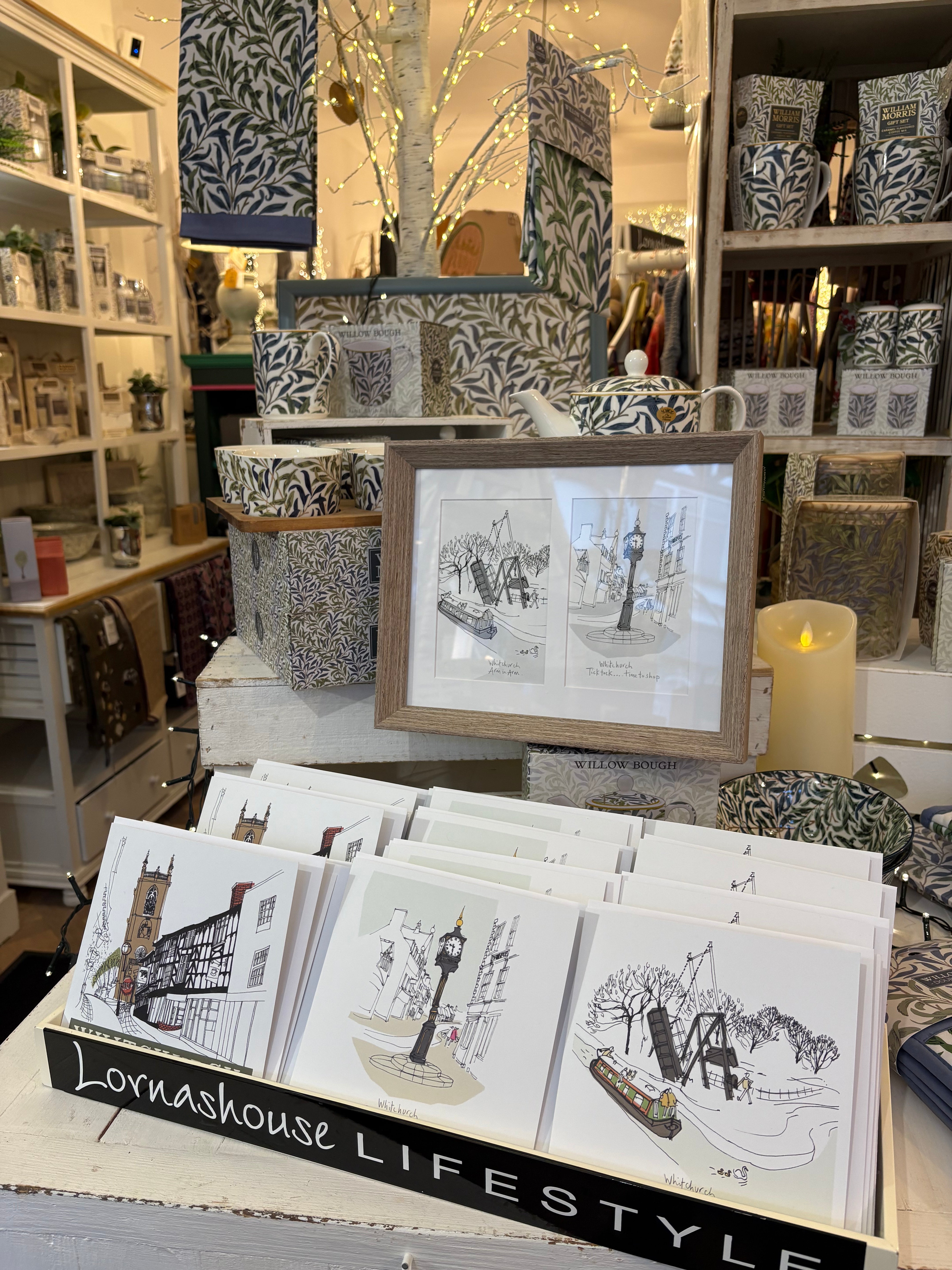 Whitchurch Shropshire Greetings Card – Lornashouse Lifestyle