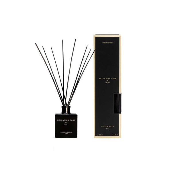 Cereria Mollà 1899 Mikado Reed Diffuser Bulgarian Rose & Oud ...